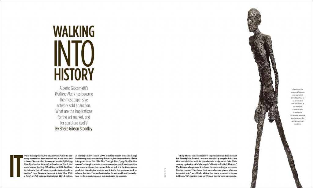 Walking Into History - Art & Antiques Magazine